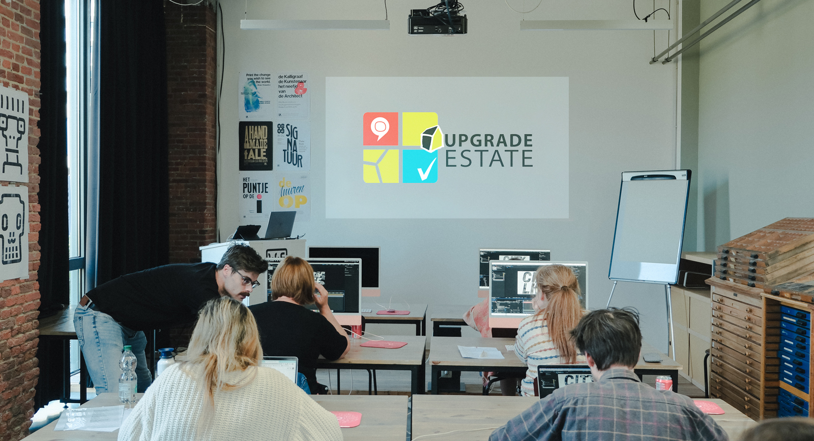 Upgrade Estate bouwt aan skills met Vijfkampformule - Typografics
